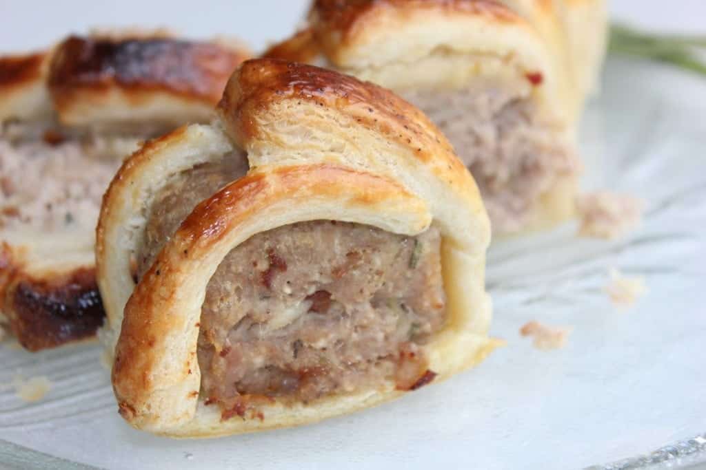 Sausage Rolls with Apple, Date & Sage - Slow The Cook Down