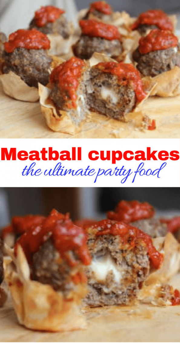 Meatball Cupcakes - The Perfect Party Food - Slow The Cook Down