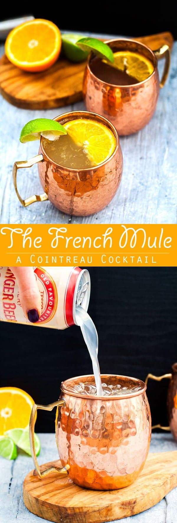 French Mule Cocktail - Slow The Cook Down