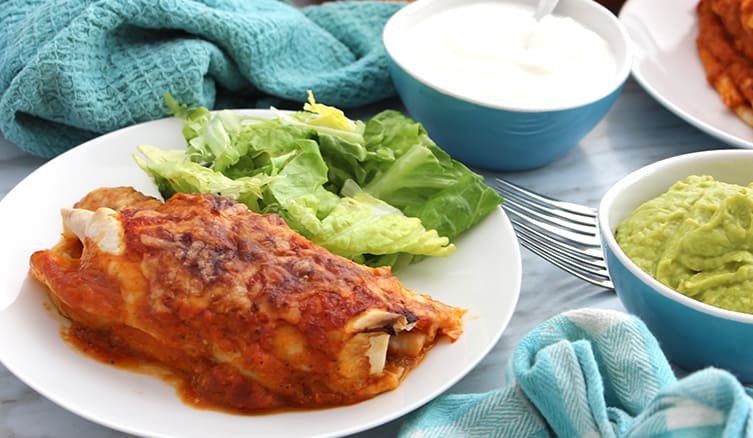 Mexican Chili Beef Enchiladas - Slow The Cook Down