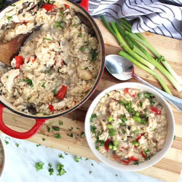 Thai Chicken and Rice Soup - Slow The Cook Down