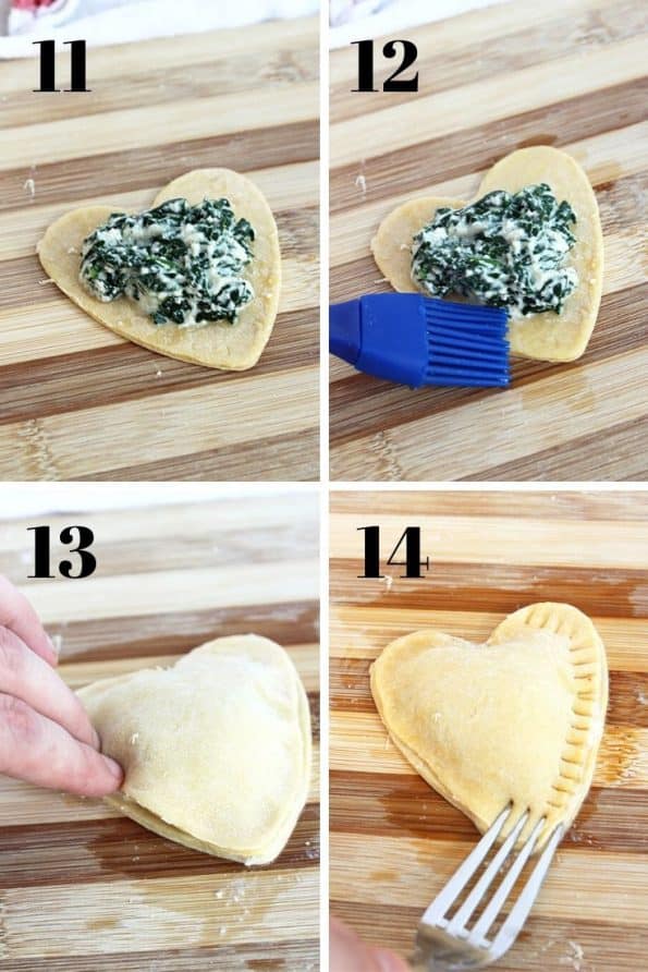 Heart Shaped Ravioli (Homemade Ricotta & Spinach Ravioli) - Slow The ...