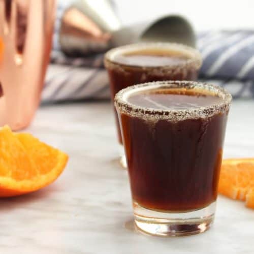Chocolate Orange Shots - 3 Ingredient Shooters - Slow The Cook Down