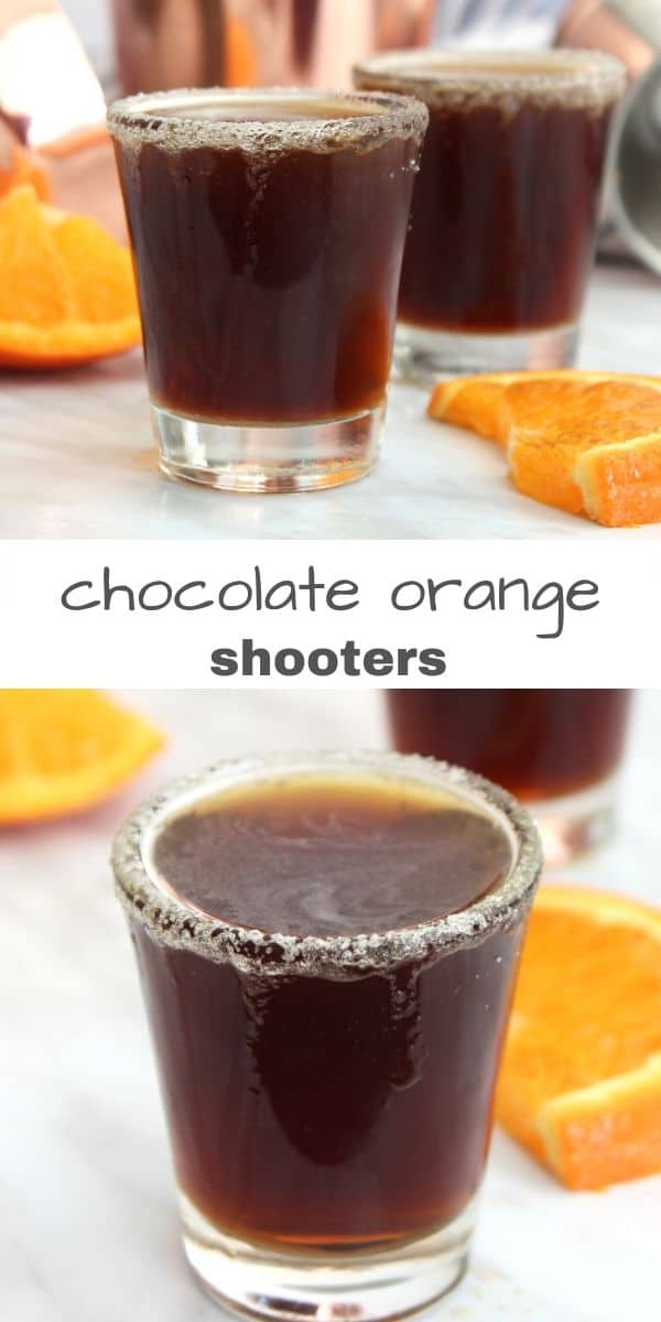 Chocolate Orange Shots - 3 Ingredient Shooters - Slow The Cook Down