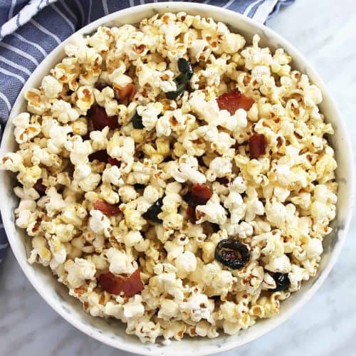 Bacon Jalapeño Popcorn (Sweet and Spicy) - Slow The Cook Down