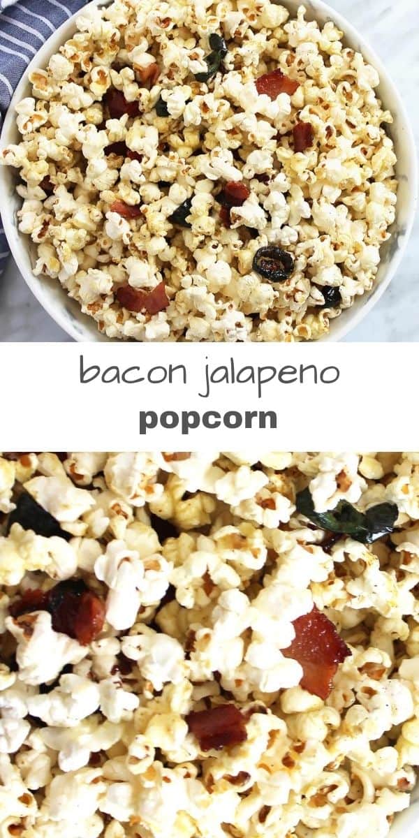 Bacon Jalapeño Popcorn (Sweet and Spicy) - Slow The Cook Down