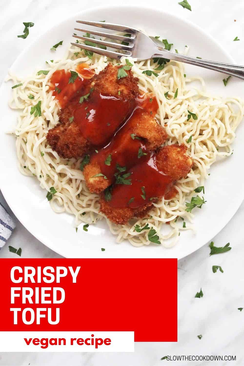 Breaded Crispy Tofu Recipe - Slow The Cook Down