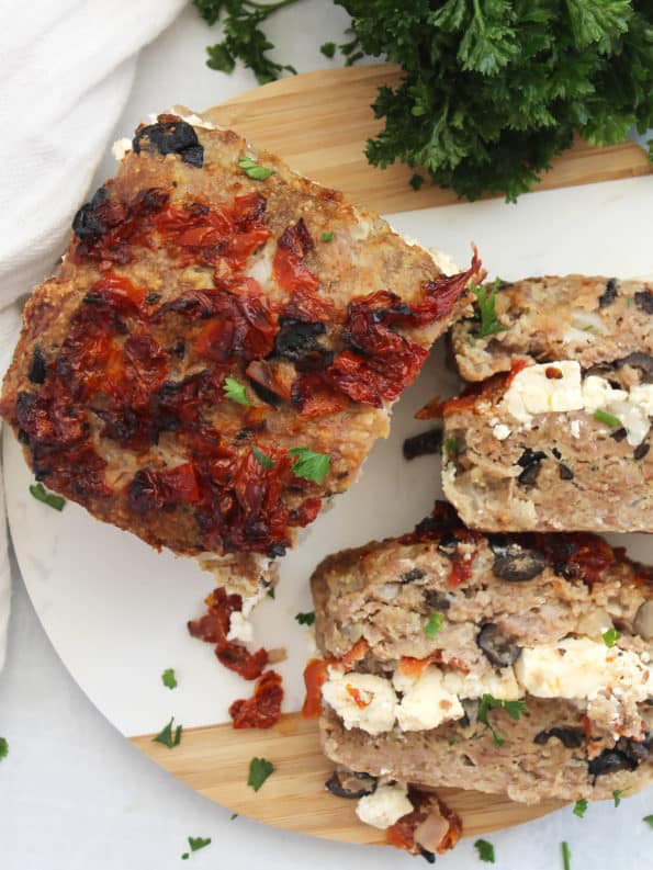 Lamb Meatloaf with Feta - Slow The Cook Down