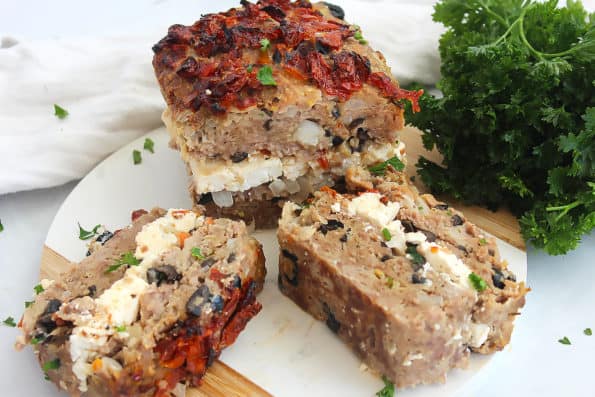 Lamb Meatloaf with Feta - Slow The Cook Down