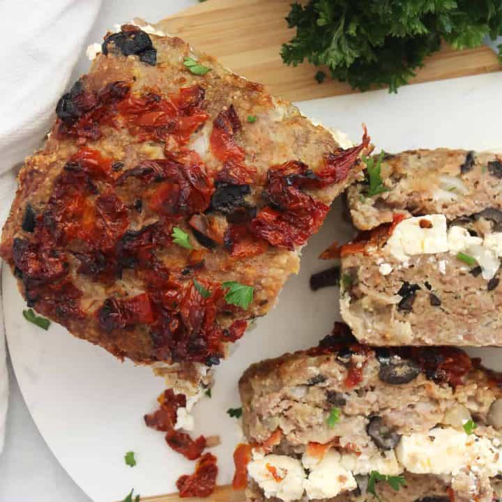 Lamb Meatloaf with Feta - Slow The Cook Down
