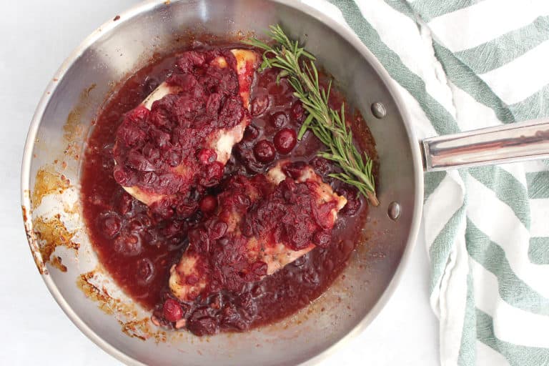 Oven Baked Cranberry Chicken Breasts (Skillet) - Slow The Cook Down