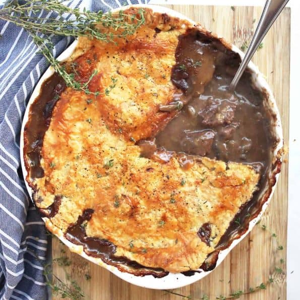 Steak and Stilton Pie - Slow The Cook Down