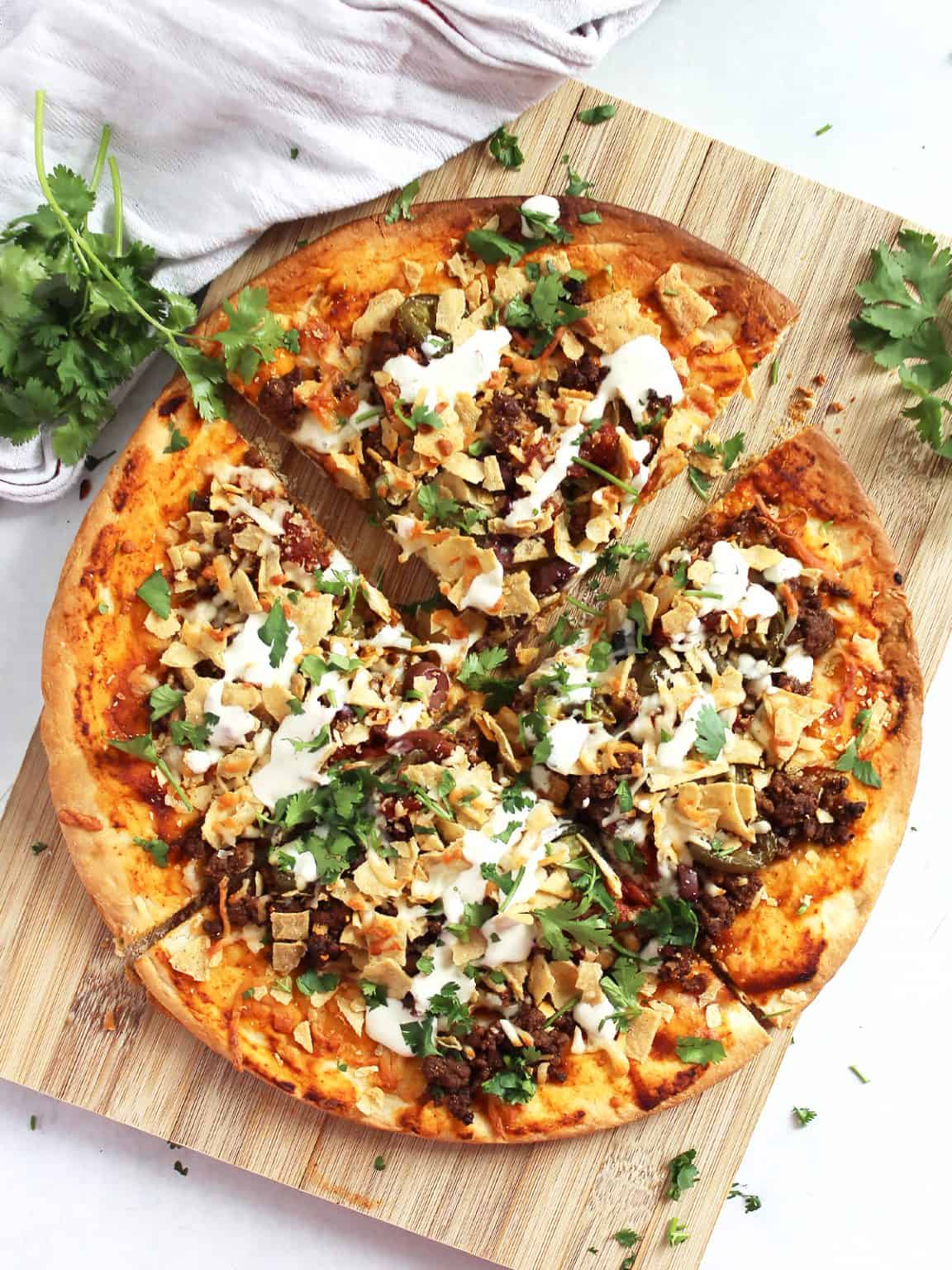 Nacho Pizza - Slow The Cook Down