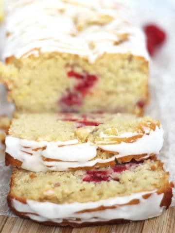 Lemon Raspberry Pound Cake - Slow The Cook Down