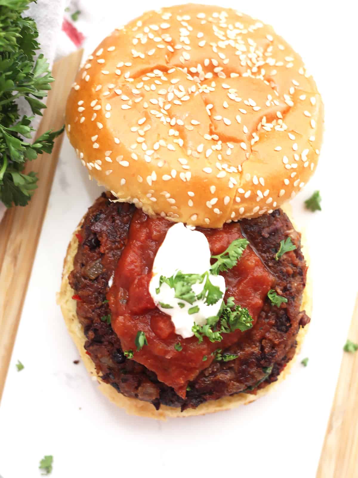 Spicy Black Bean Burger Recipe - Slow The Cook Down