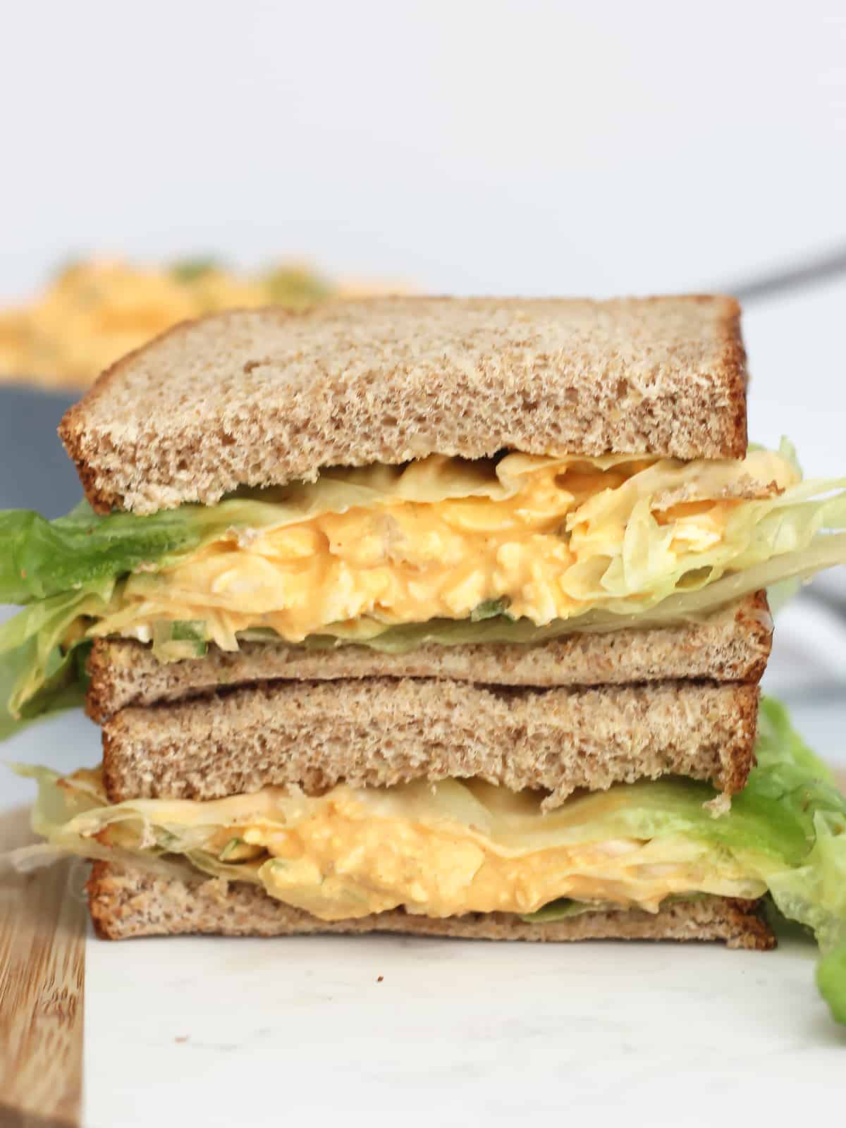 Buffalo Egg Salad - Slow The Cook Down