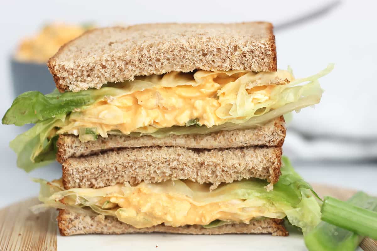 Buffalo Egg Salad - Slow The Cook Down