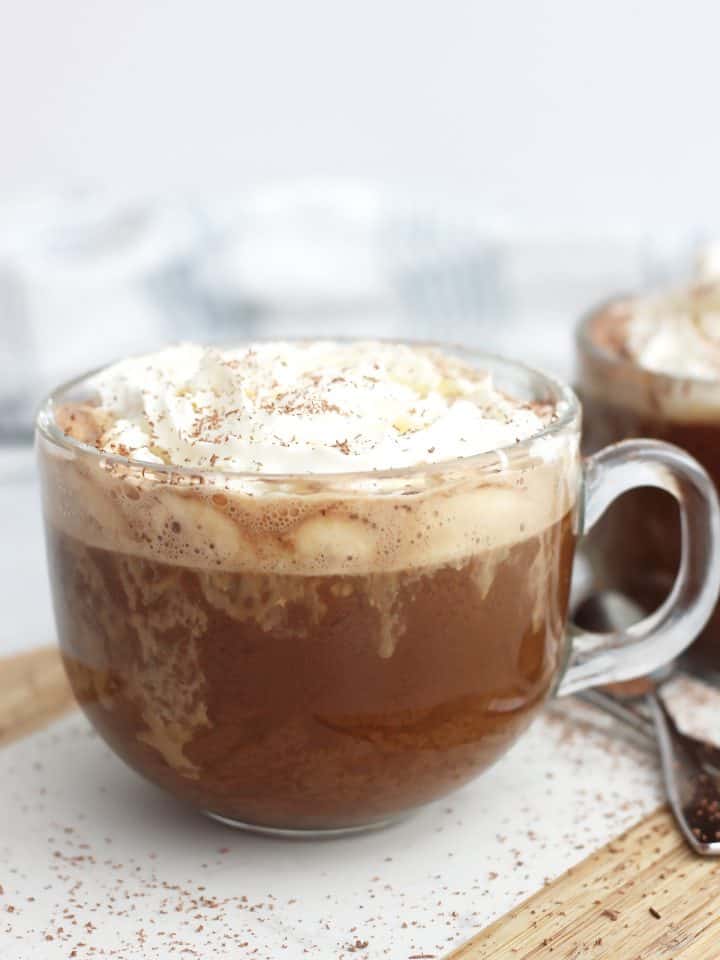Coconut Mocha (Vegan Chocolate Coffee Drink) - Slow The Cook Down