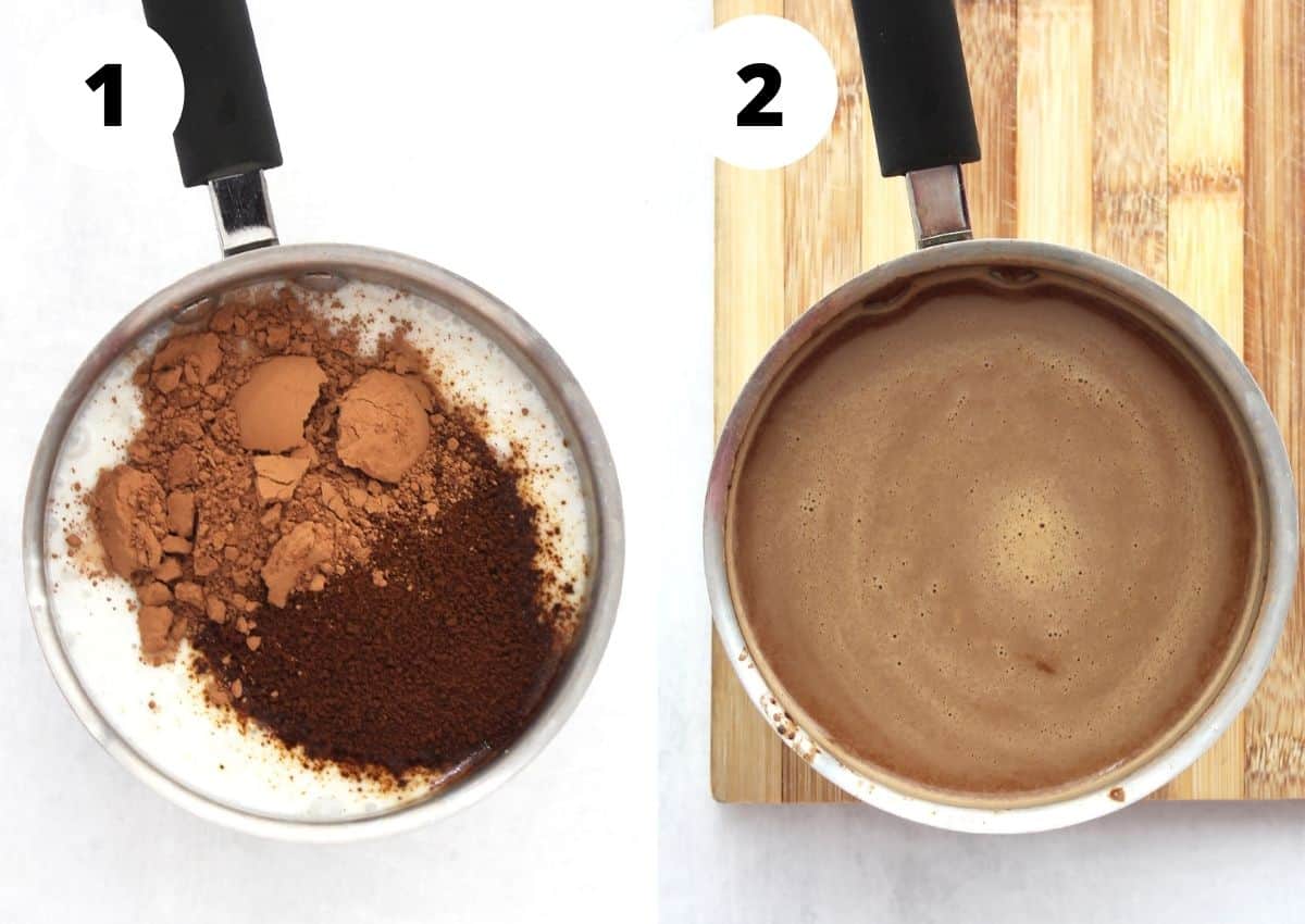 Coconut Mocha (Vegan Chocolate Coffee Drink) - Slow The Cook Down