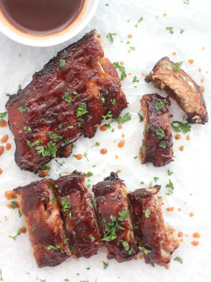 Maple BBQ Ribs (Oven Baked) - Slow The Cook Down