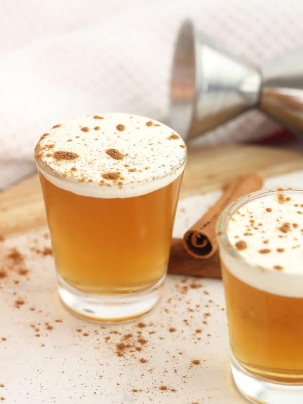 Cinnamon Fireball Whiskey Shot - Slow The Cook Down