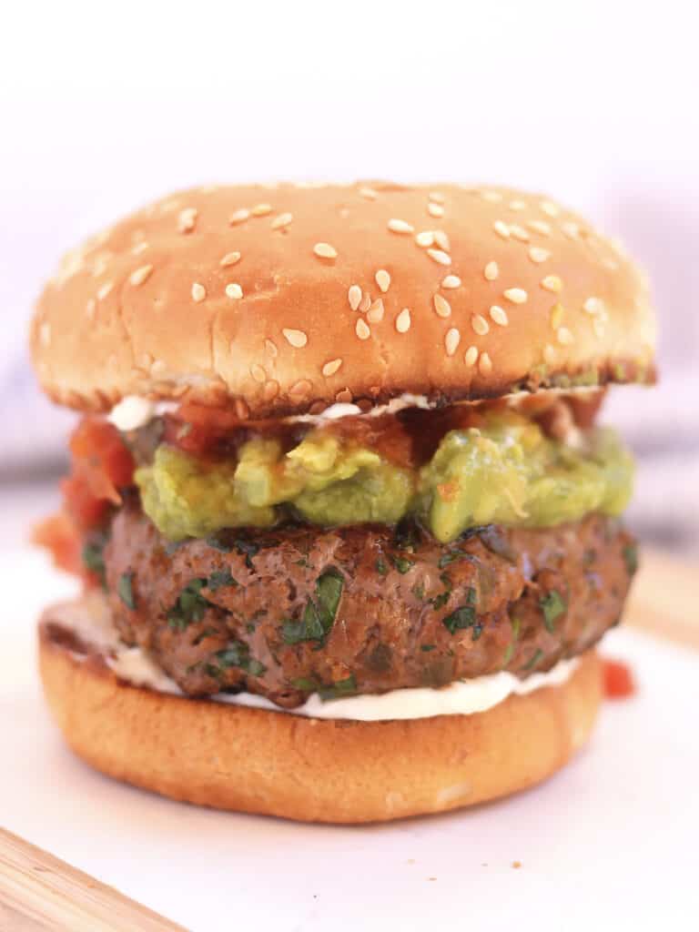 Mexican Taco Burger Recipe - Slow The Cook Down